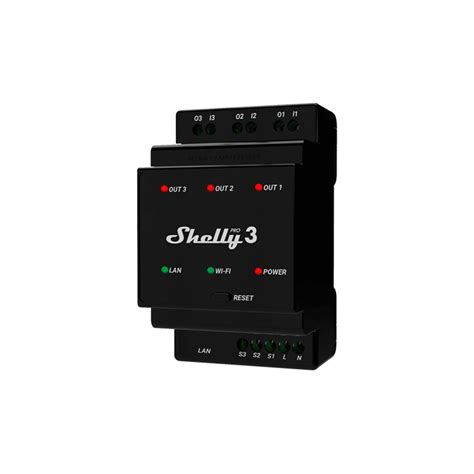 Shelly Pro 3 Shelly Sa