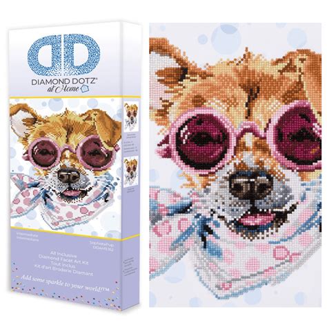 Customer Reviews For Diamond Dotz At Home Sophistapup Partial Drill