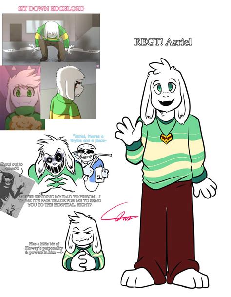 Asriel Re Glitchtale By Rnp5324 On Deviantart