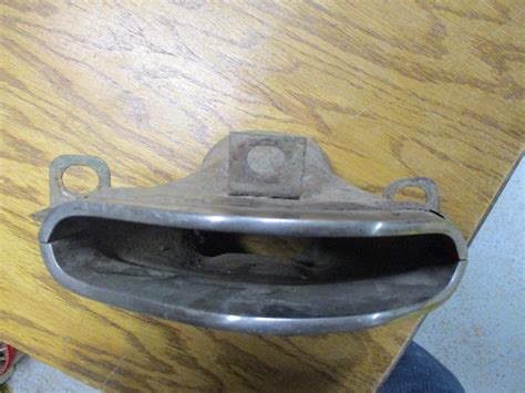 Big Heavy Flat Exhaust Tip What Is It Antique Automobile Club Of America Discussion Forums