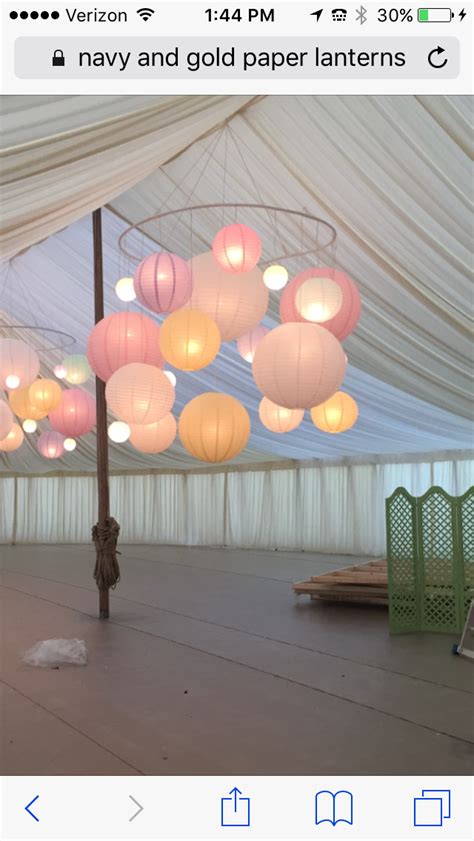 Pinterest Papieren Lantaarns Bruiloftsversieringen Feesttent Bruiloft