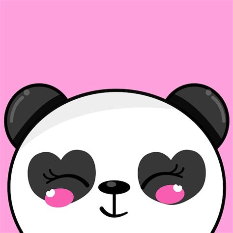 Premium Vector Cute Panda Background Pattern