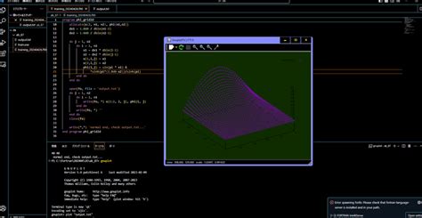 Fortrangnuplot配列｜yuhei Ito