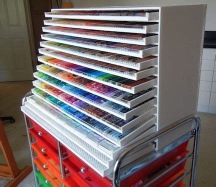 Diy Art Supply Storage Unit Craft Room Storage Craft Storage Art