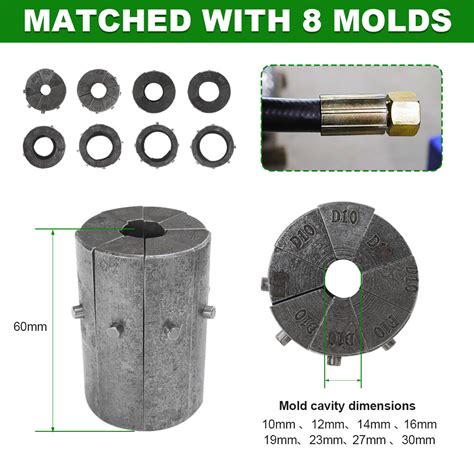Industrial Hydraulic Hose Crimper High Pressure Crimping 5600kn With 8