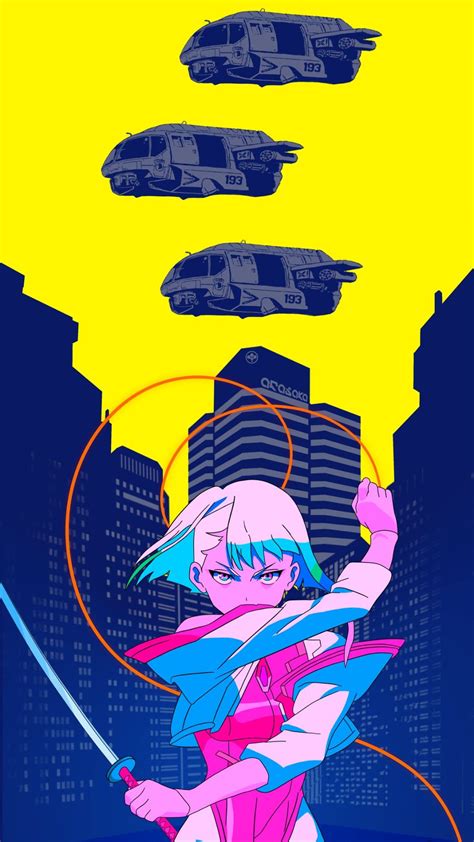 Lucy Cyberpunk Edgerunners ️ Personagens De Anime Guerreiro Anime