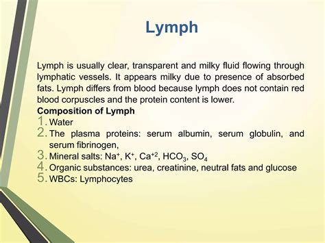 Lymphatic System Anatomy And Physiology Pptx
