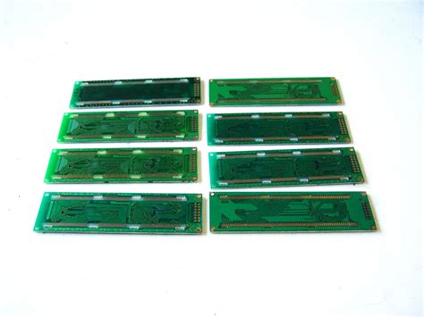 Computer Circuit Boards 8 Small Pieces Green Circuit Boards