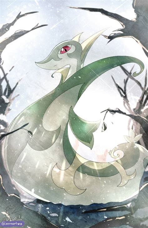 口袋妖怪君主蛇精灵宝可梦图片尺寸2600x4000 Bobopic