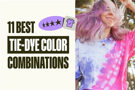 Tie Dye Shirt Color Combinations