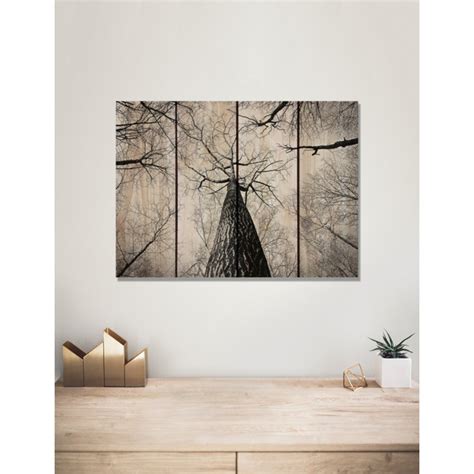 Gizaun Art On Wood 4 Pieces Print Wayfair