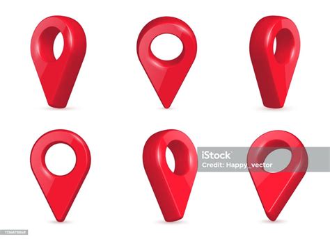 Ilustración De Ilustración Vectorial Creativa Del Localizador Anclar