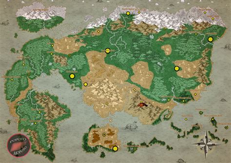Dragonball Z World Map A Simple Approach R3508x2480 Rbattlemaps