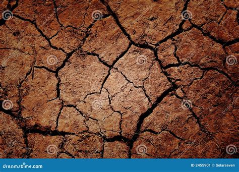 Terra Rachada Imagem De Stock Imagem De Seco Seca Fundo 2455901