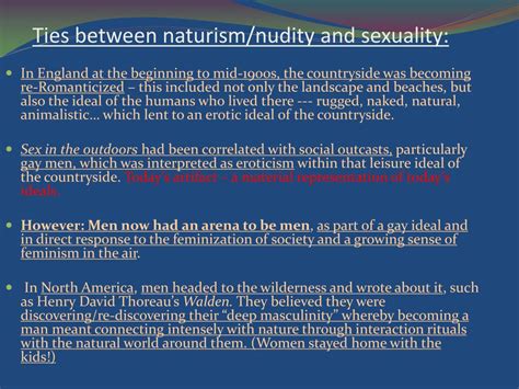 Ppt Lecture 8 Nudity And Nature Powerpoint Presentation Free