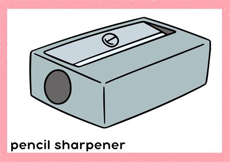 Classroom Objects Reader For Kindergarten