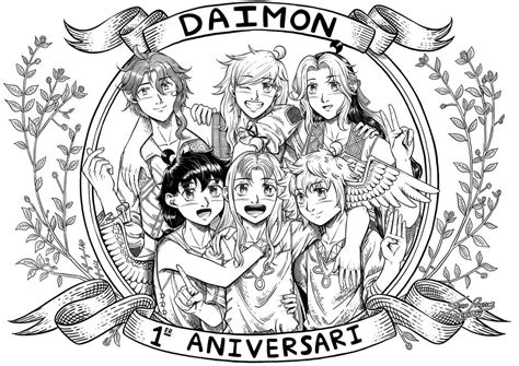 Daimon 1st Anniversary Bnw By Jero Pastor Art On Deviantart