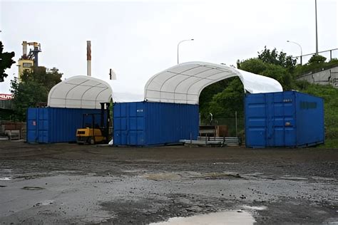 Tc2020c 6m Container Shelter 20ft Shipping Container Canopy Toughcover
