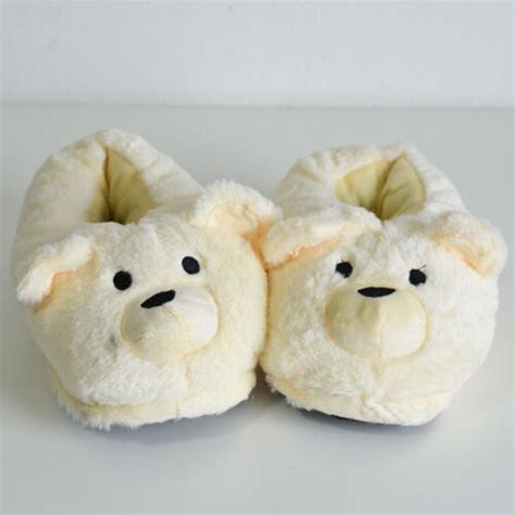 Kućne Papuče Za Devojčice U Obliku Medveda Bež