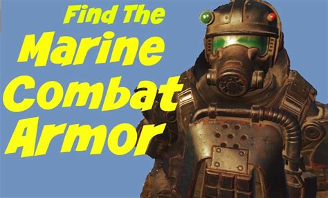 How To Find Marine Combat Armor Far Harbor Best Armor In Fallout 4