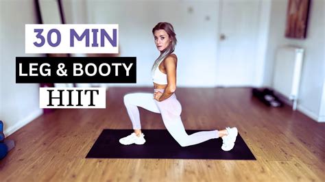 30 Minute Cardio Hiit Legand Butt Workout Burn Fat And Tone Legsand Butt