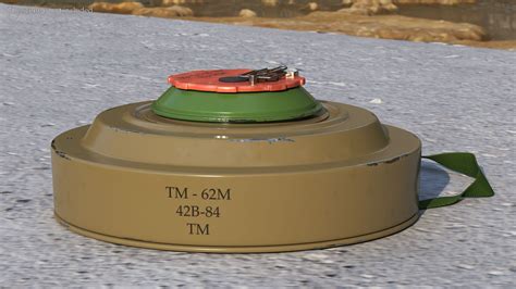 Anti Tank Blast Mine Tm 62 Clean 3d Model 39 3ds Blend C4d Fbx Max Ma Lxo Obj Free3d