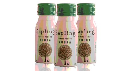 Sapling Spirits Vodka In Aluminum Bottles Mundolatas