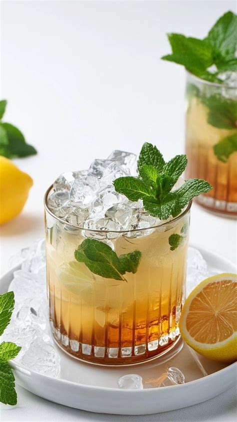 Mint Julep Lemonade Recipe Mint Lemonade Cocktail Mint Julep Drink