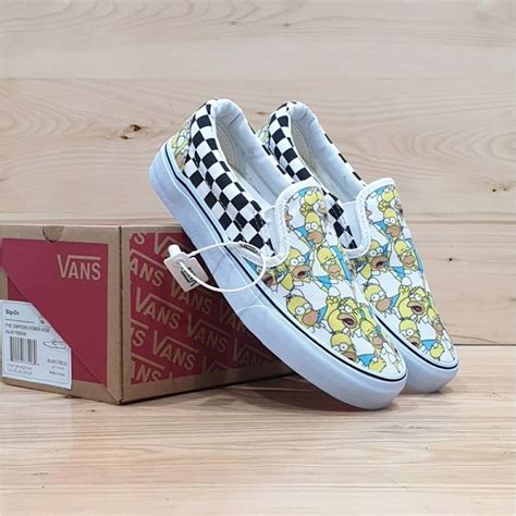 Vans Slipon Cb The Simpson Homer Wide Shopee Thailand