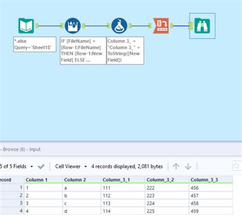 Mutiple Excel File Read And Create Single Output F Alteryx Community