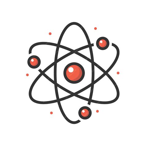 Premium Vector Atom Or Proton Nucleus Sign Symbol Isolated Vector