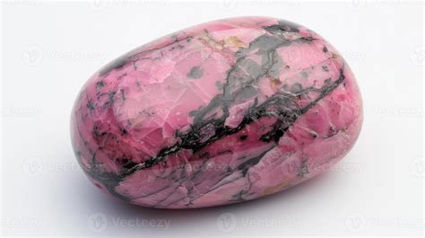 Rhodonite Closeup Gemstone Photo For Print Card Poster Designs And