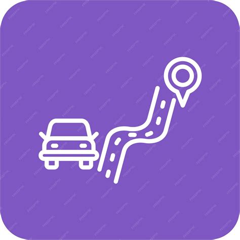 Premium Vector Route Map Vector Illustration Style
