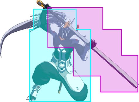 Filebbcf Hakumen 2c Hitbox P1png Dustloop Wiki