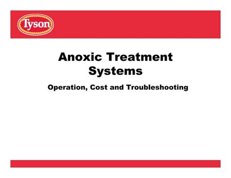 Anoxic Treatment Systems Pdf