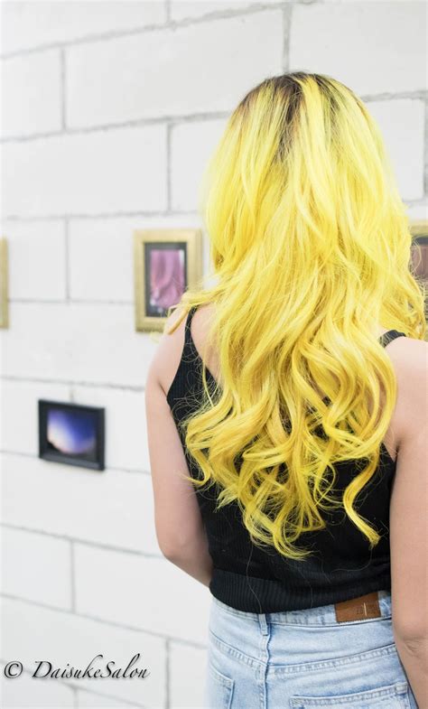 Pastel Yellow Hair