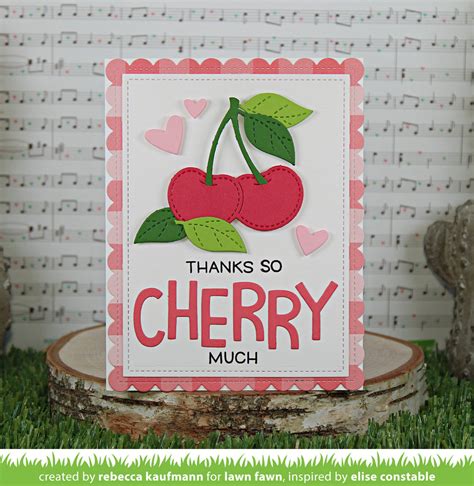 Cheery Cherries Lawn Fawn