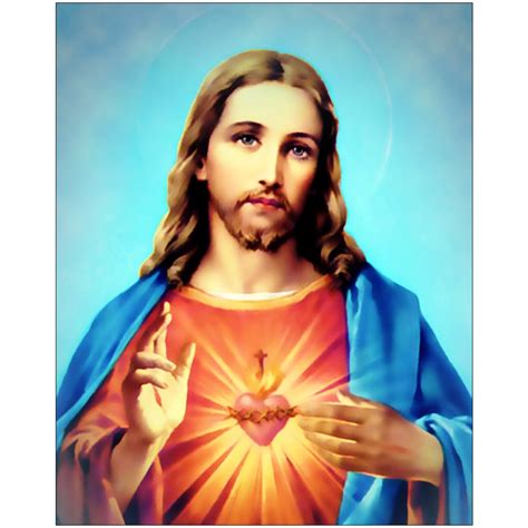 Sacred Heart Of Jesus With Rays Royalty Free Vector Image Ikumen