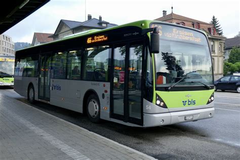 Van Hool A330 54 Der Busland Ag Am 13520 Bei Der Abfahrt In Burgdorf