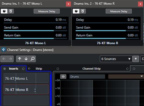 External FX Routing Configuration Changes When Measuring Delay Cubase Steinberg Forums