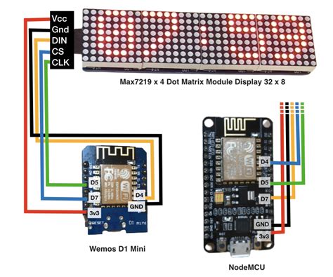 Skema Jam Digital WiFi ESP NdoWare