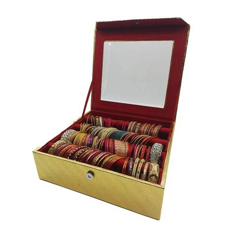 Traditional 4 Rod Magnetic Lock Bangle Box At Best Price In Indore Id 25588031848