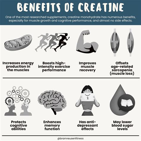 8 Amazing Benefits Of Creatine Bram Reusen Fitness