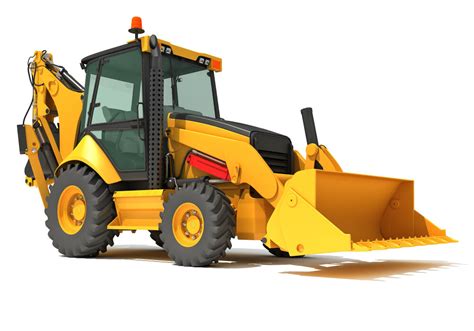 Backhoe Loader 3d Model Download Tractor On