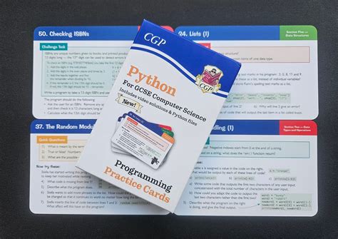 Review Cgp Python Programming Practice Flashcards For Gcse Computer