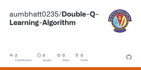 github aumbhatt0235 double q learning algorithm