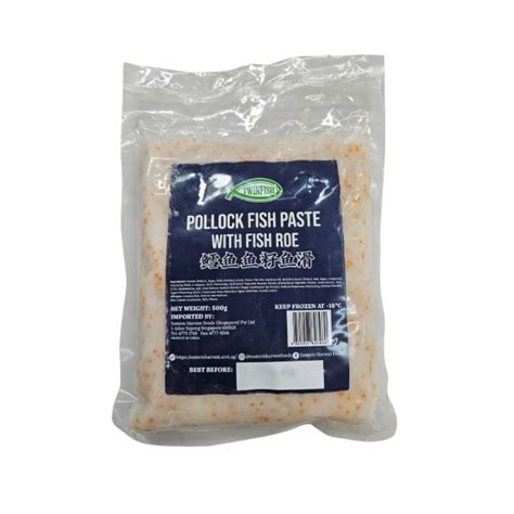 Twinfish Pollock Fish Paste With Fish Roe Ntuc Fairprice