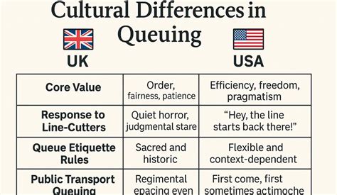 Queue Etiquette Showdown The Surprising Differences Between British