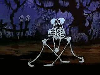 Dancing Skeleton  Ice