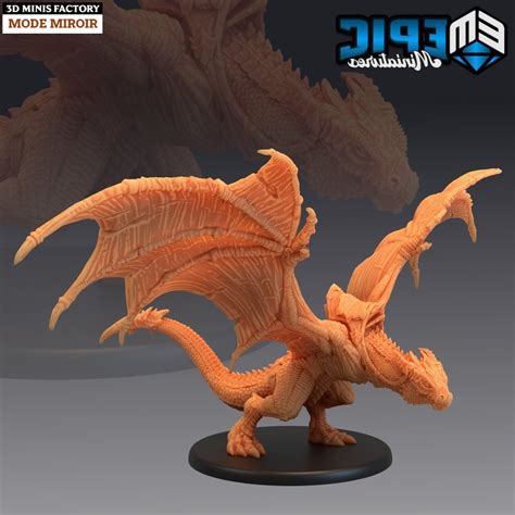 Draconic Wyvern Mount From Epic Miniatures Sky Dominion